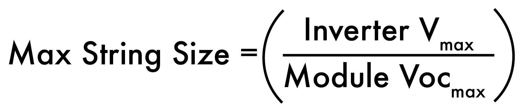 How to Calculate PV String Size — Mayfield Renewables