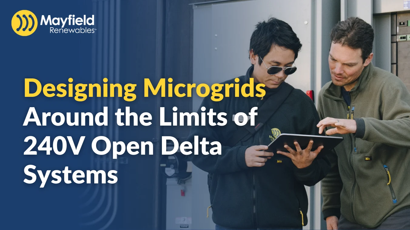 Designing Microgrids Around the Limits of 240V Open Delta Systems ...